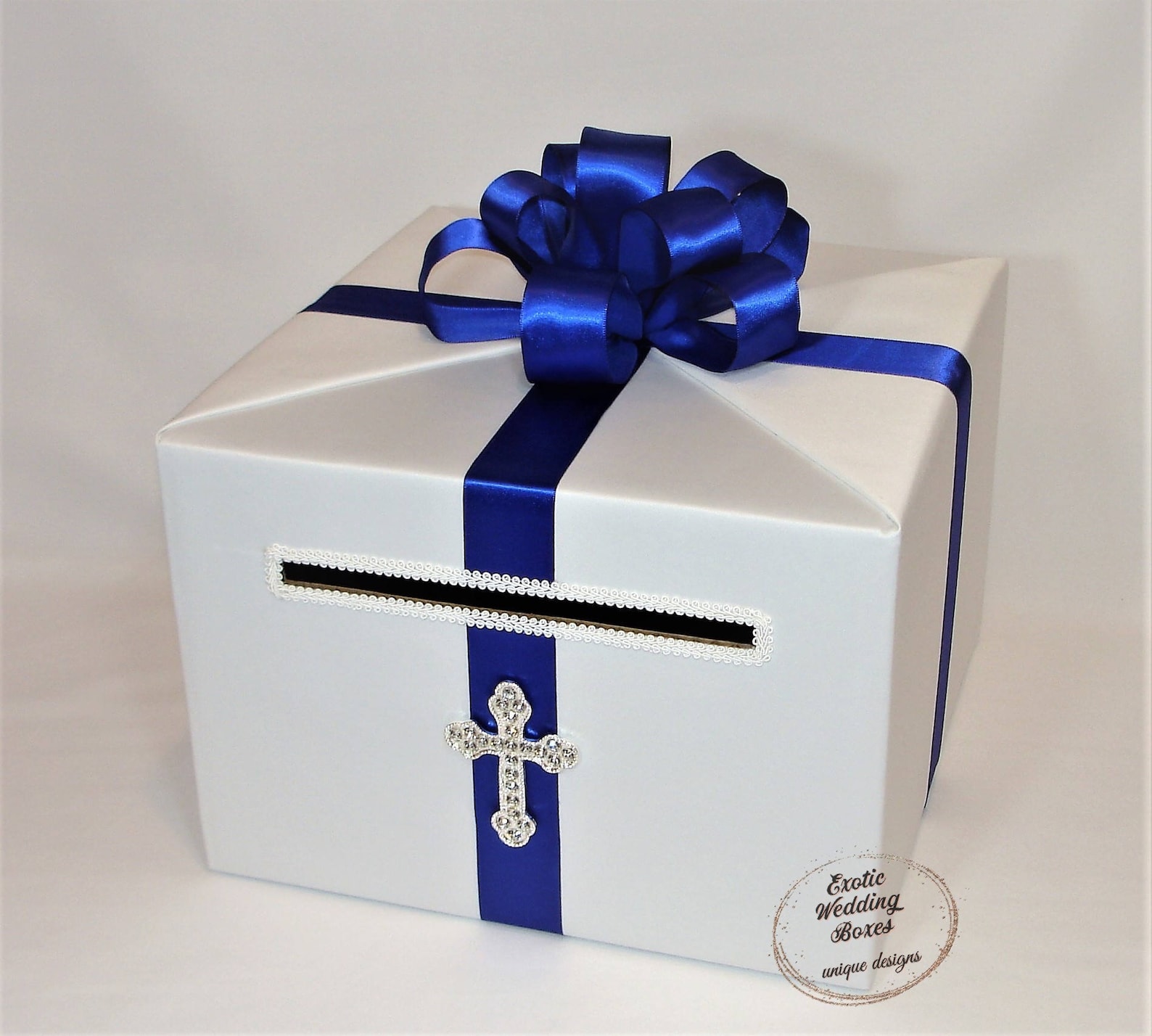 Card Box/ Card Holder for Baptism Christeningholy | Etsy