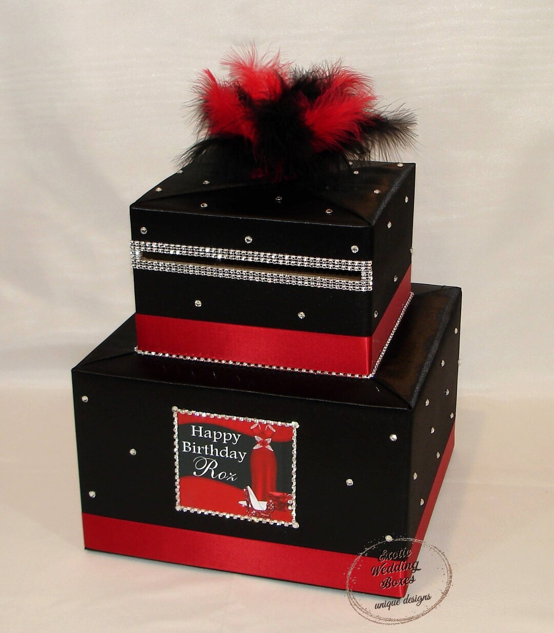 DIVA Themed Card Box -any Colors Can Be Made - Etsy