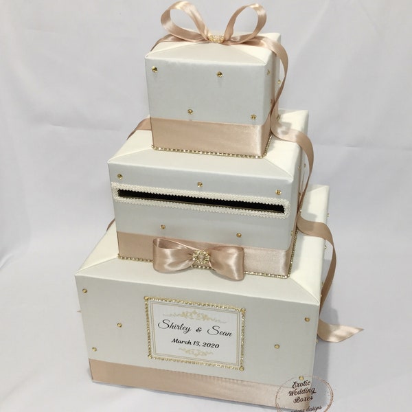 Elegant Wedding Card Boxes - Etsy