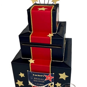 Hollywood Theme Card Box / Guest Book With Pen - Etsy