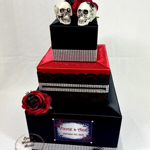 Halloween Gothic Theme Card Box - Etsy