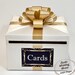 Ivory and Gold Single Card Box - Etsy