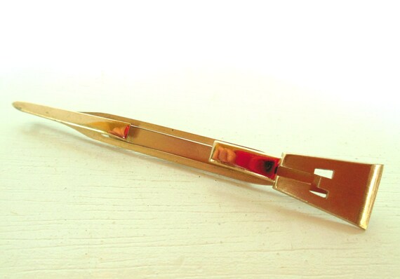 Vintage Swank Arrow Tie Clip Gold 50's 60s item 121 | Etsy