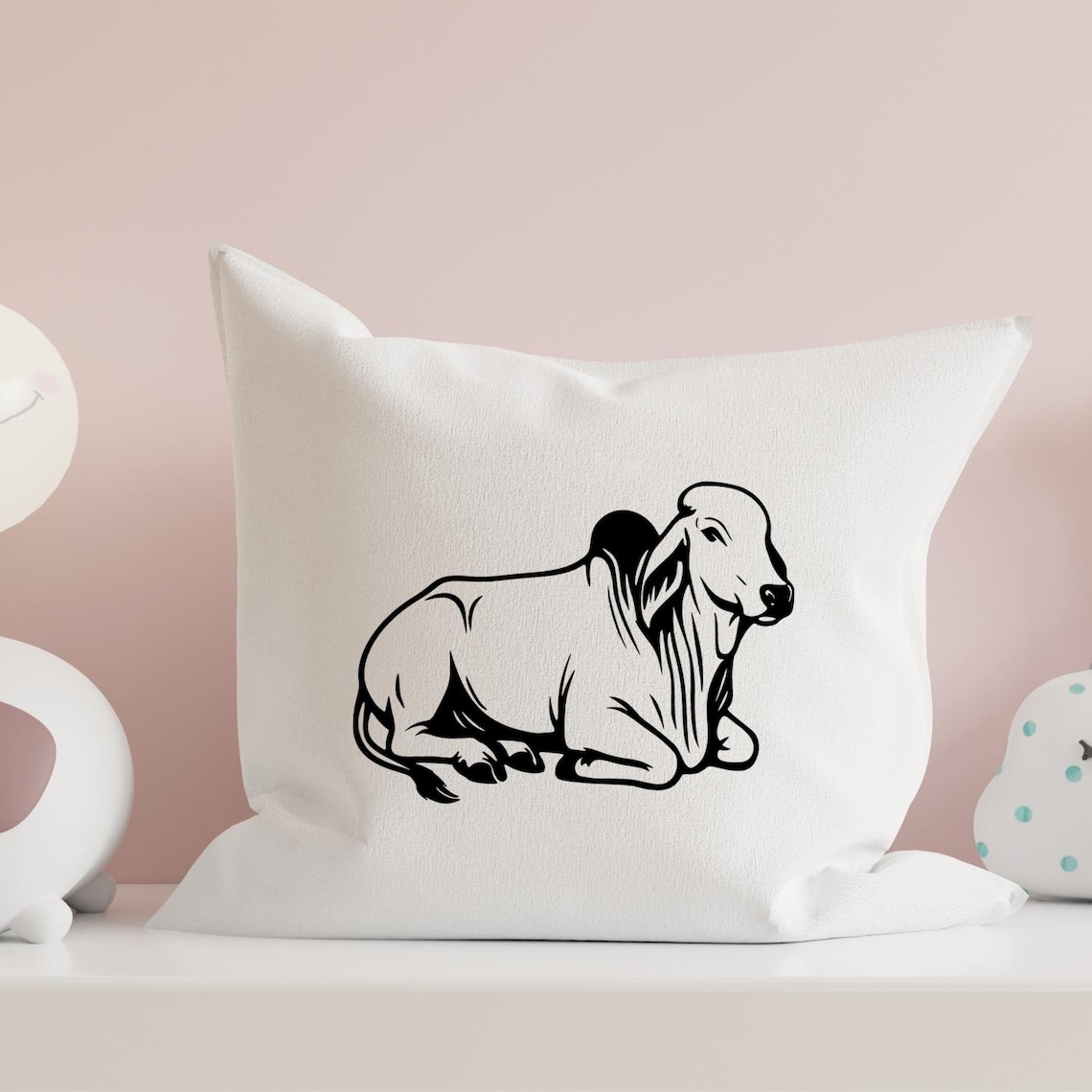 Brahman Cattle SVG Bundle, 40 Unique Farm Animal Graphics for Cricut ...