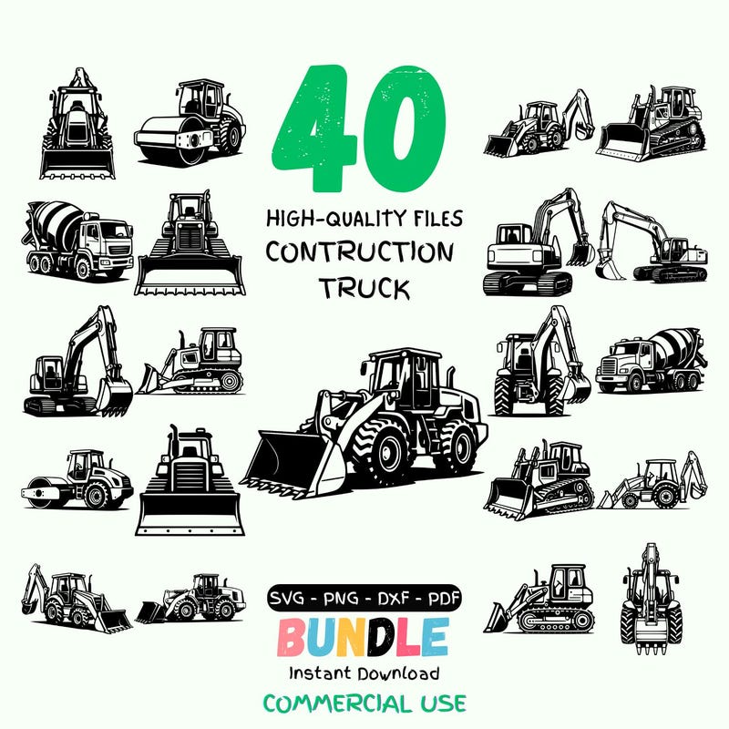 Print of Cat on Excavator - Etsy