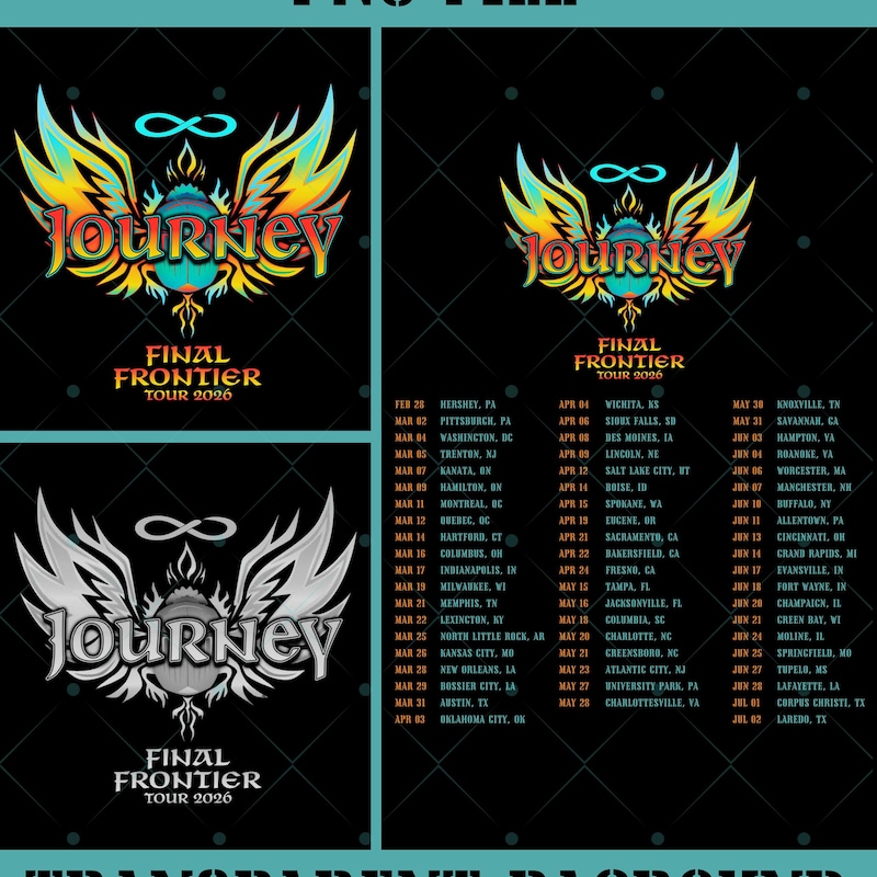 Journey the Band Shirts - Etsy