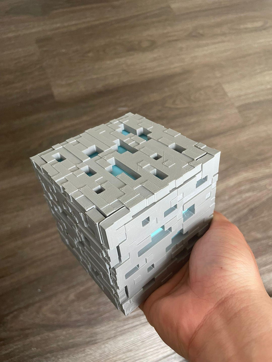 Minecraft Ore Blocks - Desktop Storage - Etsy