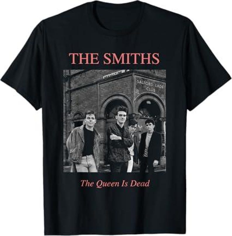 The Smiths the Queen is Dead Salford Lads by Stephen Wright T-shirt PNG ...