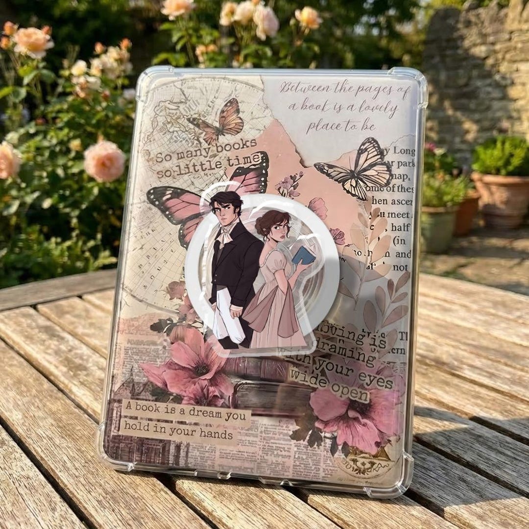 Library Card Phone Grip – Bold 'I Read Like a Lady' Design, Kawaii ...