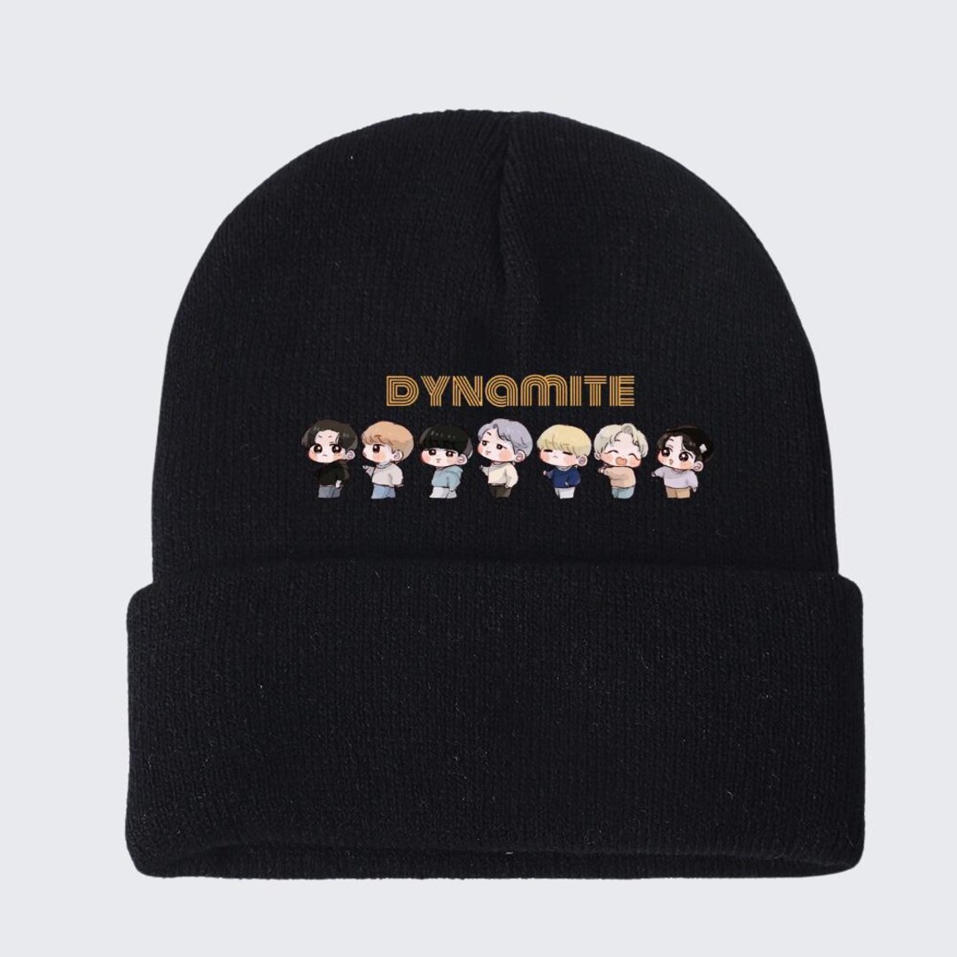 BTS Logo Knit Beanie – K-pop ARMY Winter Hat - Etsy