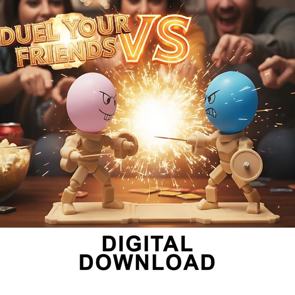 3d Printed Balloon Game - Etsy