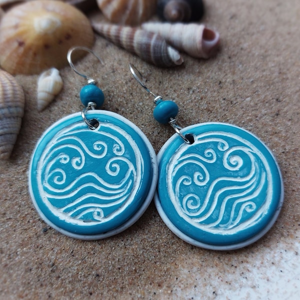 Beach Earrings - Etsy UK