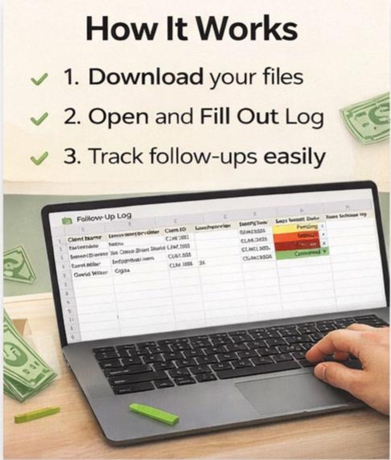 Follow-up Log for Insurance Claims – Excel & Google Sheets | Payment ...
