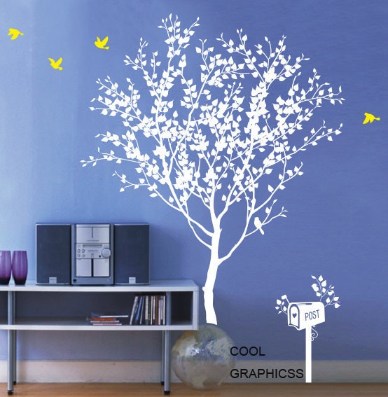 Love Tree Style 2 vinyl Wall Decal Sticker Art Muralwall - Etsy Australia