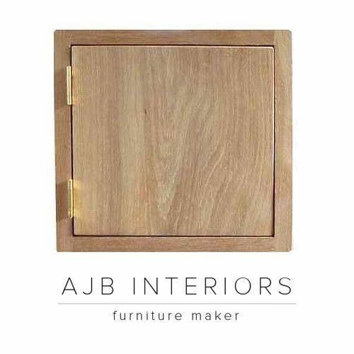 Any Size Solid Oak Square Box Shelf Unit Cube Cupboard Furniture With ...