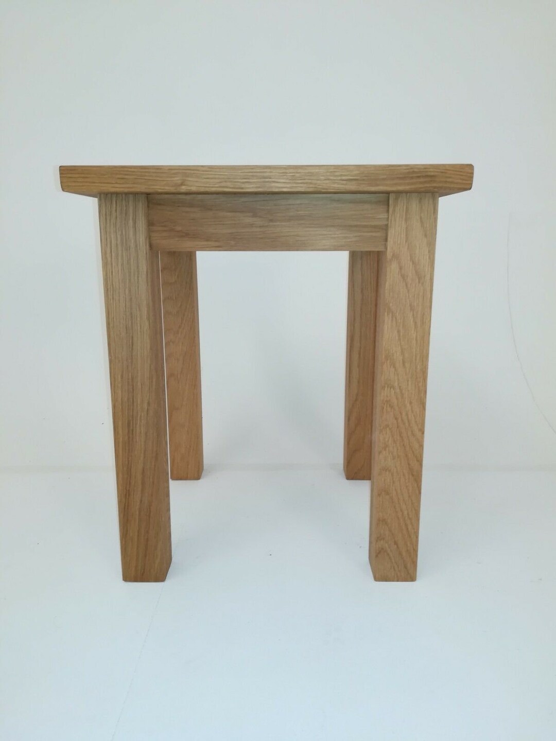 Any Size Solid Oak Side Table Chunky Hand Made Can Make Any Size - Etsy UK