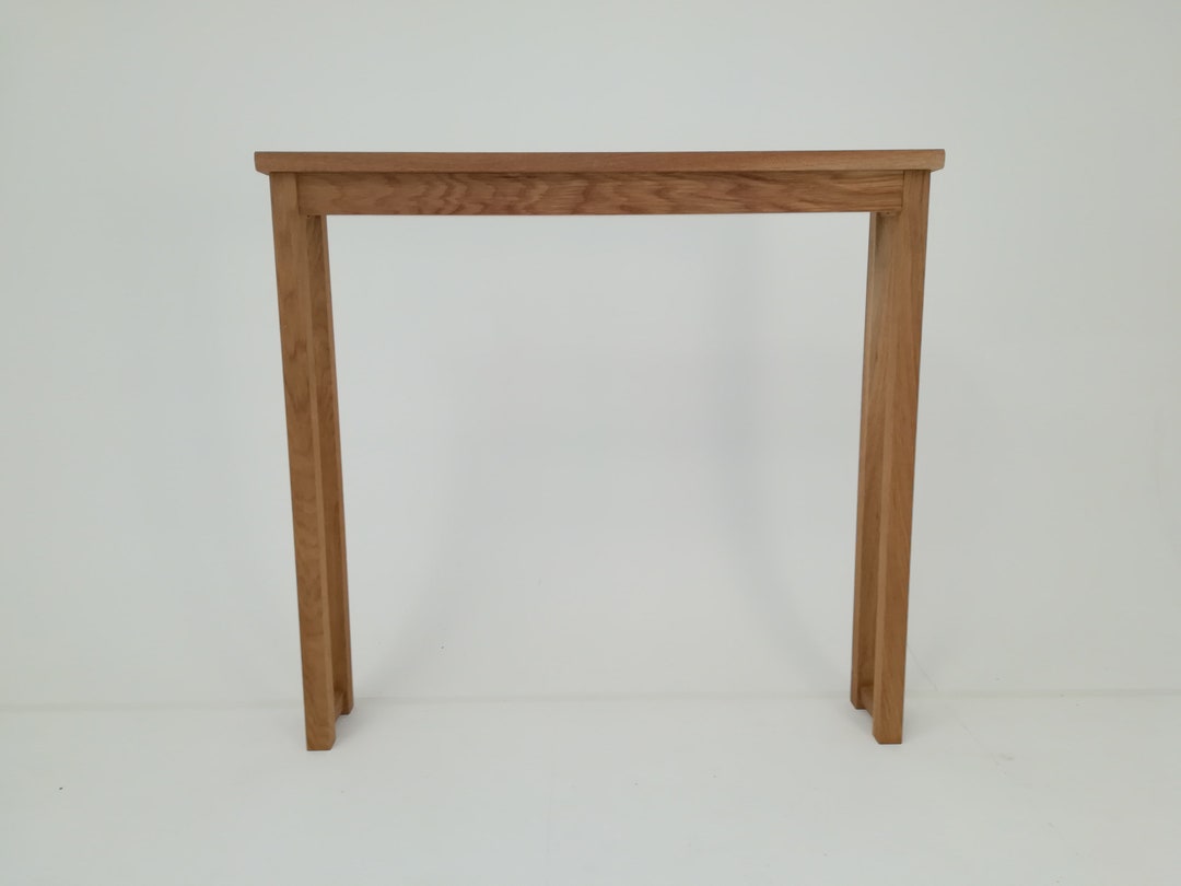 Any Size Solid Oak Radiator Chunky Cover Table Console Table Hand Made ...