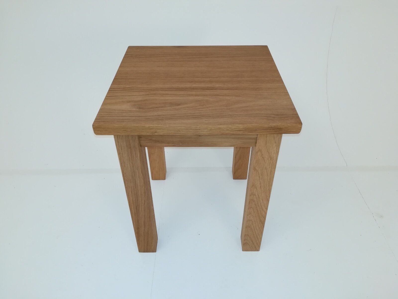 Any Size Solid Oak Side Table Chunky Hand Made Can Make Any Size - Etsy UK