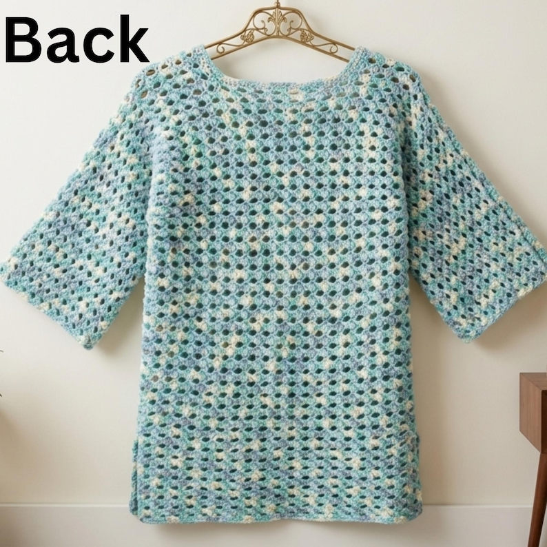 Crochet Summer Cardigan Pattern PDF, Beginner Lightweight Sweater ...