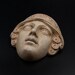 Greek Goddess Athena Mask, Head of Athena With Helmet, Greek Mythology ...