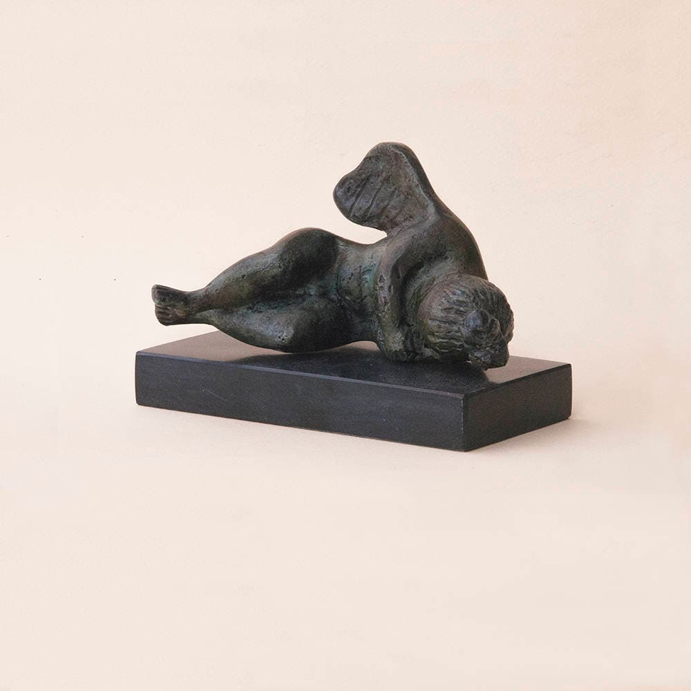 Winged Cupid Sleeping, Eros Greek God of Love and Attraction