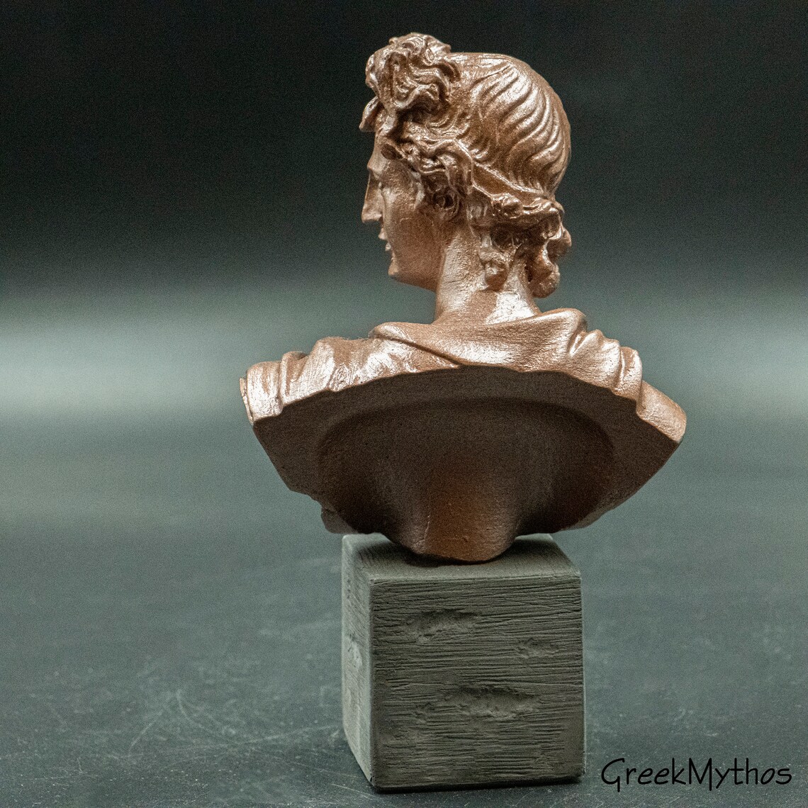 Greek-roman God Apollo Bust Small Statue Apollo Belvedere | Etsy