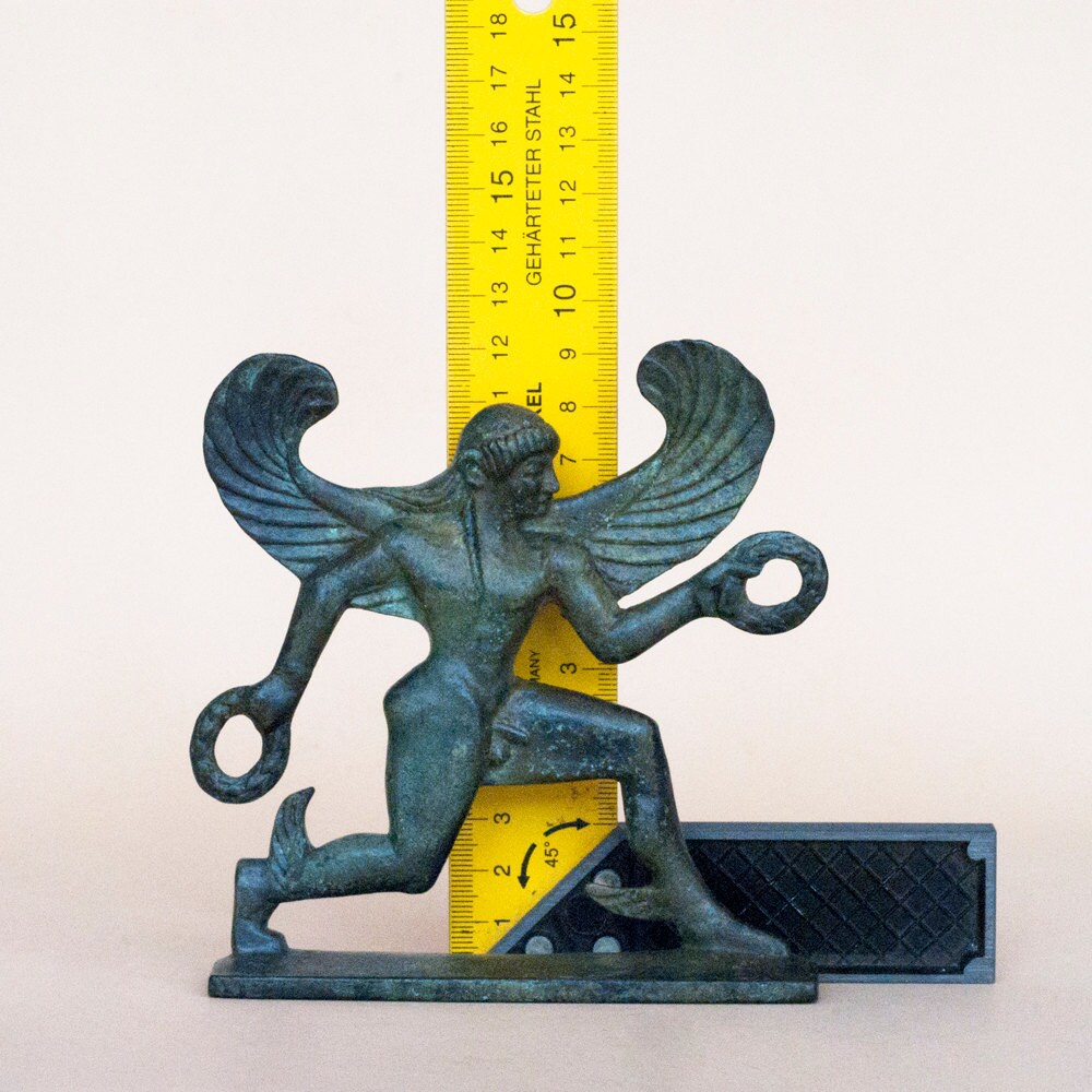 Greek Mythical Creature Gorgon Bronze Statue, Greek Mythology, Small ...