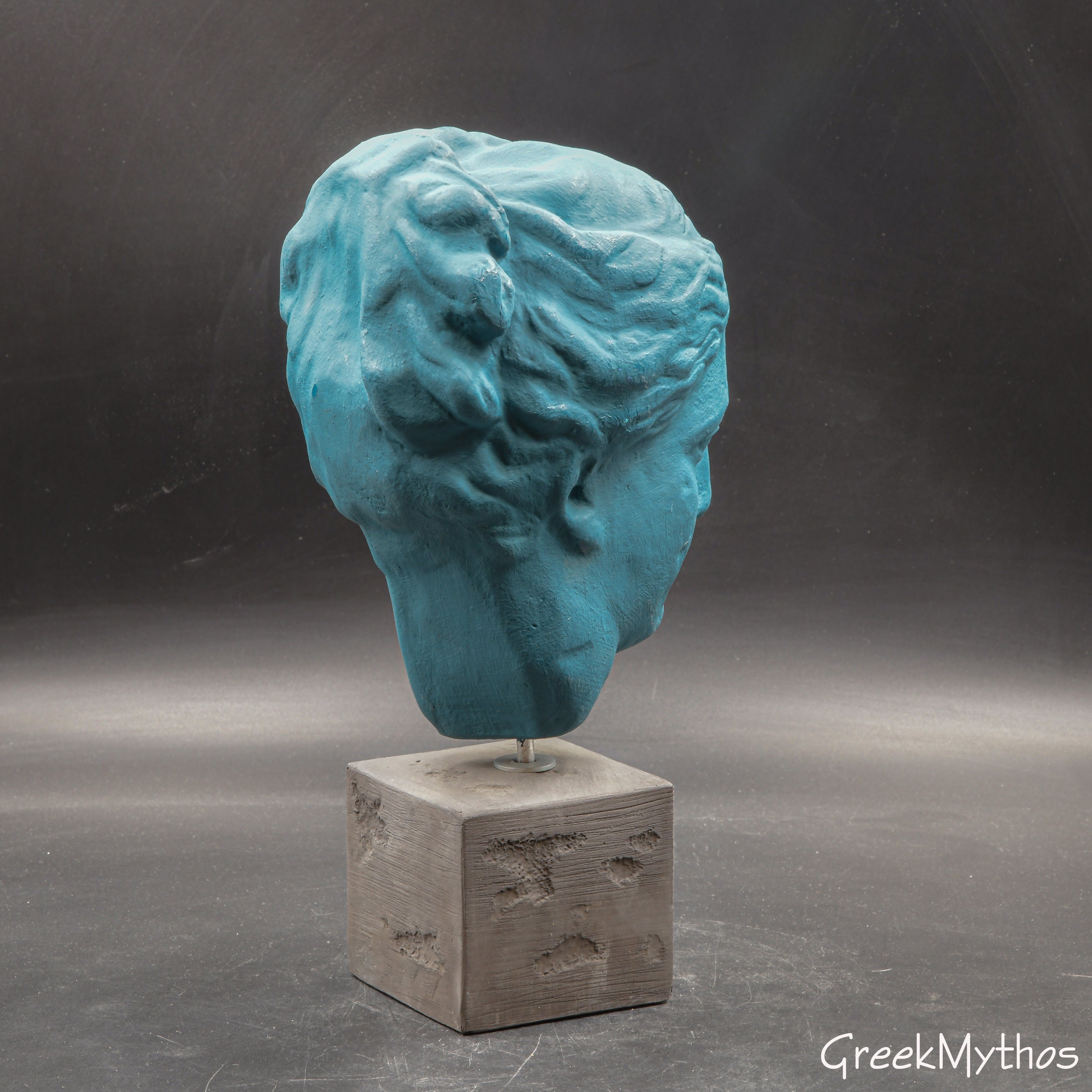 Greek Goddess of Good Health Large Statue, Goddess Hygeia Head, Greek ...