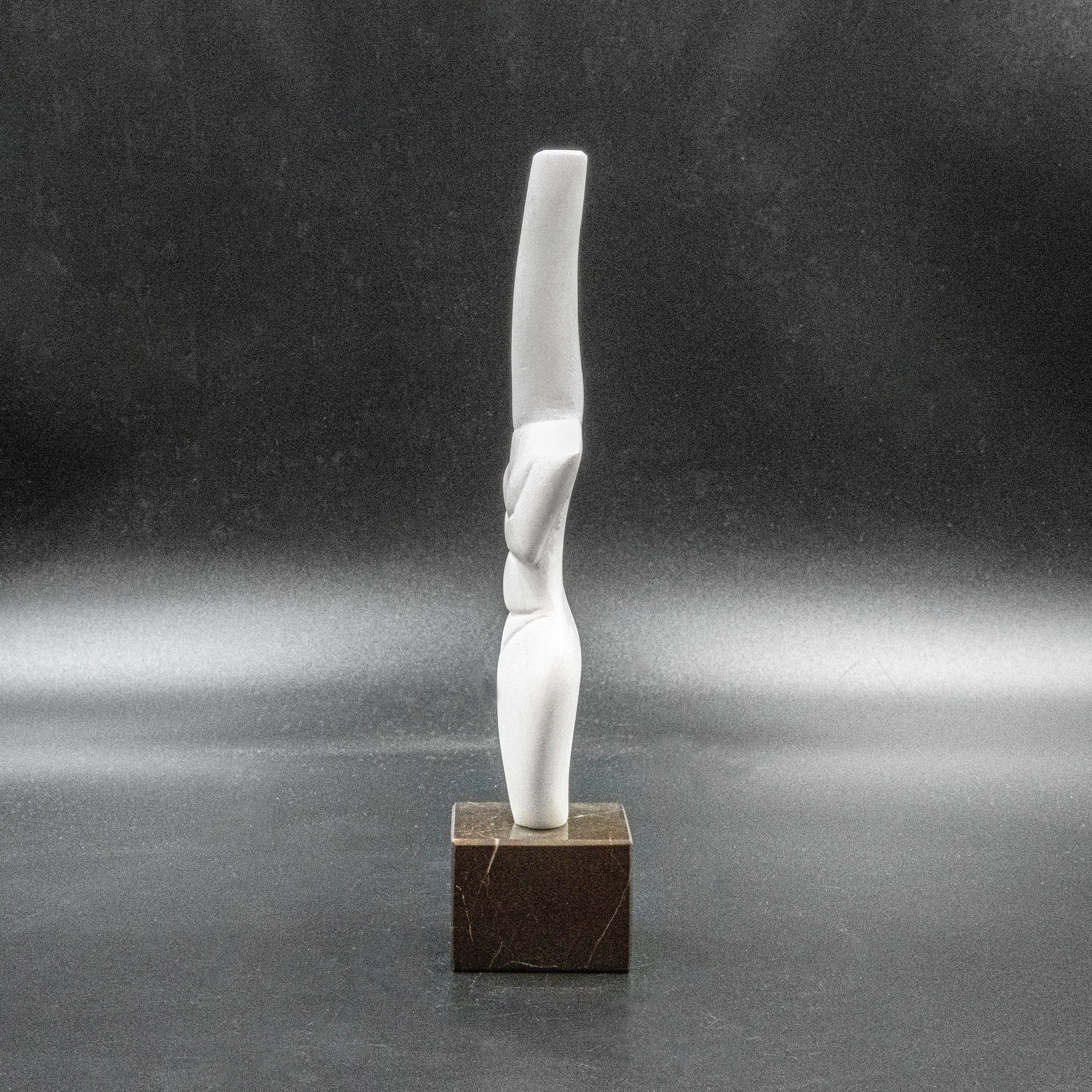 Greek Cycladic Figurine Hand-Sculpted Marble Statue, Minimalist ...