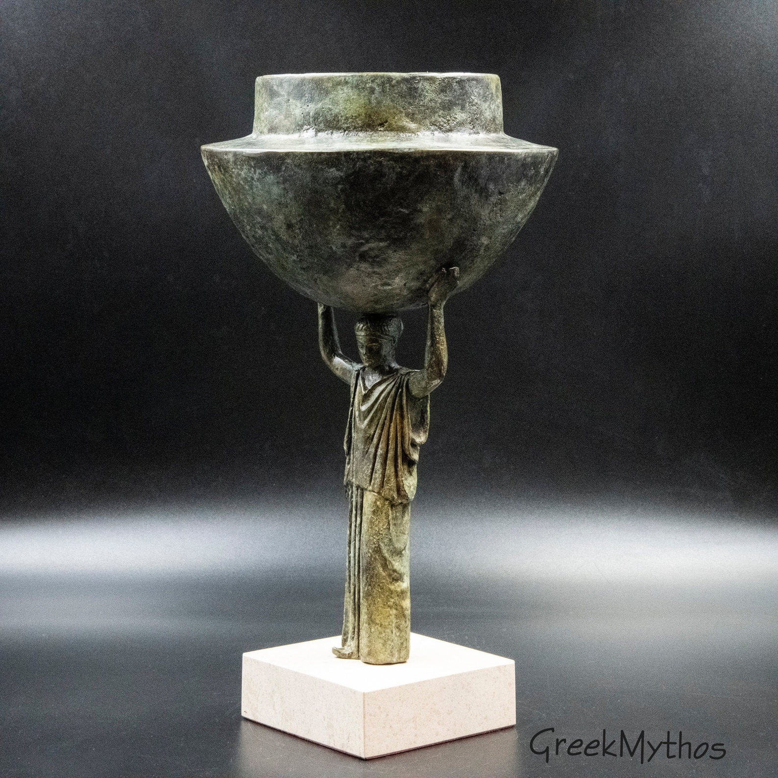 Ancient Greek Bronze Censer From Delphi Museum Replica 460 | Etsy