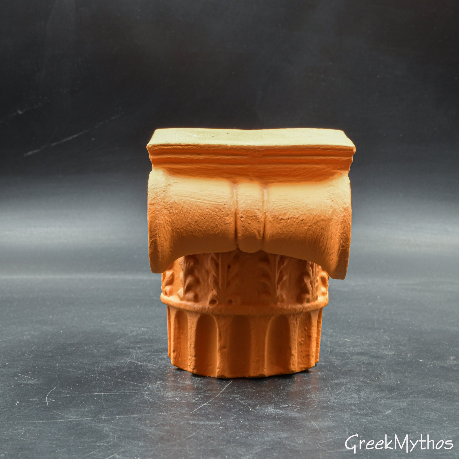Ancient Greek Ionic Column Capital, Bookend or Statue Base, Classical ...