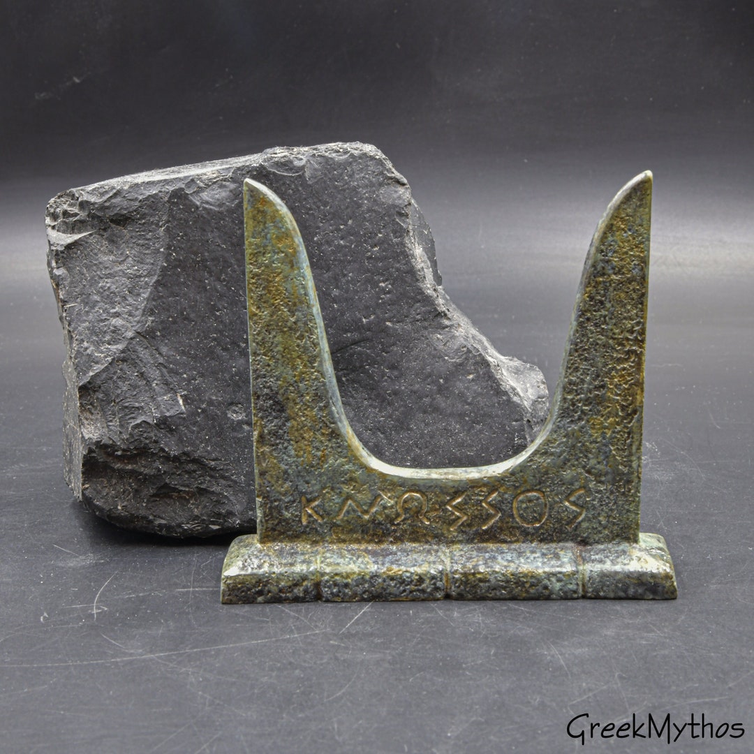 Ancient Minoan Horns of Consecration, Horns of Sacred Bull Cretan ...