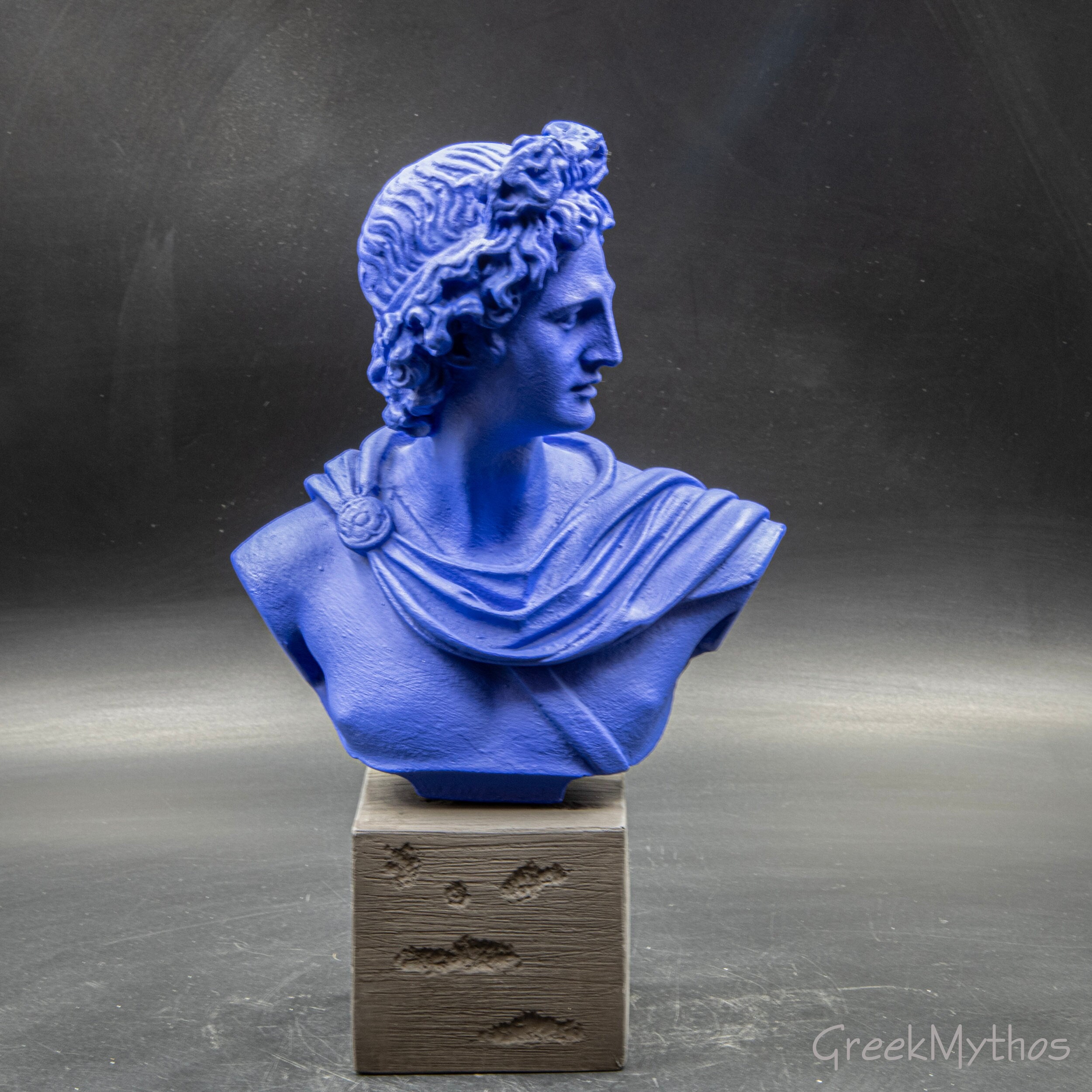 God Apollo Bust Greek-Roman Statue, Apollo Belvedere Museum Replica ...