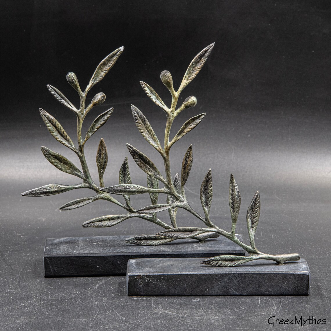 Olive Tree Bronze Branch Sculpture Ancient Greece Goddess - Etsy UK