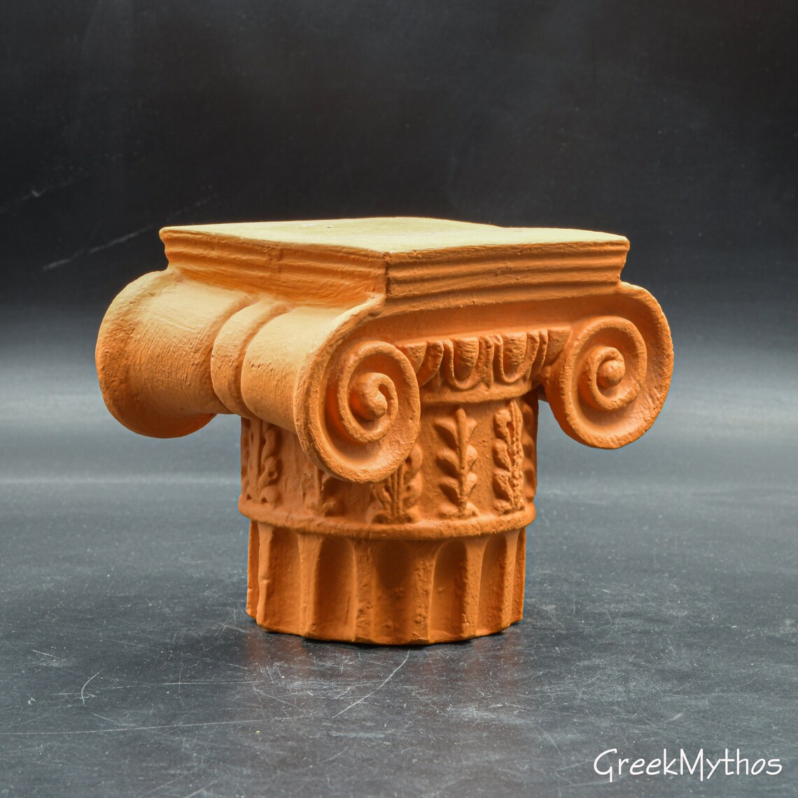 Ancient Greek Ionic Column Capital, Bookend or Statue Base, Classical ...