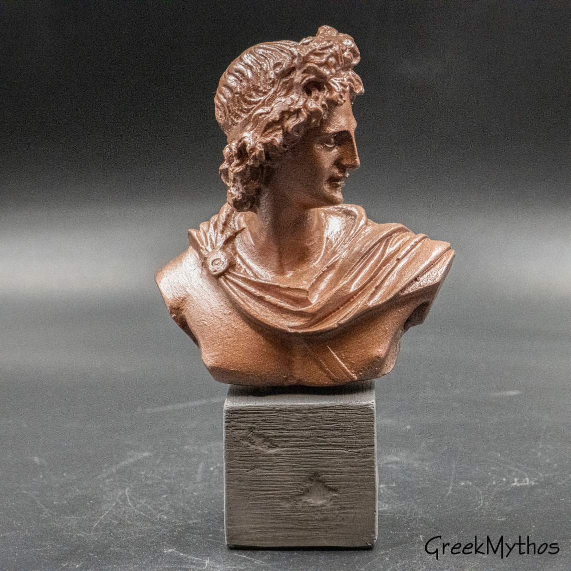 Greek-roman God Apollo Bust Small Statue Apollo Belvedere | Etsy