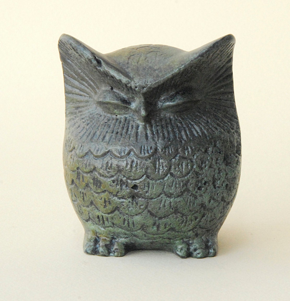 Bronze Owl Statue, Greek Goddess Athena Symbol of Wisdom and Knowledge ...