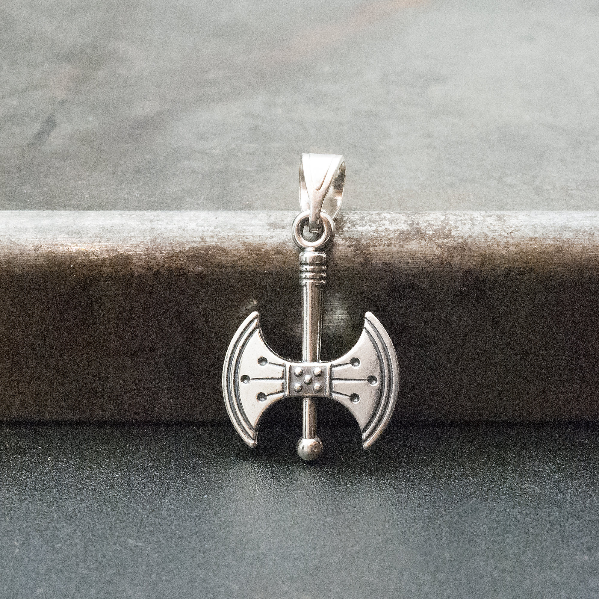 Minoan Double Ax Sterling Silver Small Pendant, Ancient Greek Museum ...