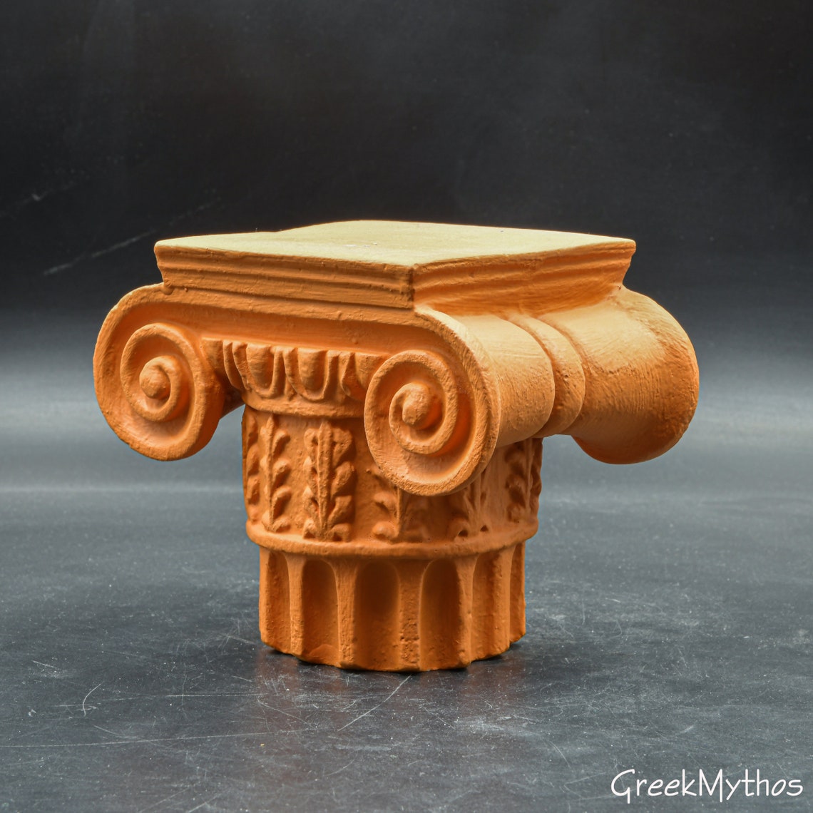 Ancient Greek Ionic Column Capital, Bookend or Statue Base, Classical ...