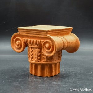 Ancient Greek Ionic Column Capital, Bookend or Statue Base, Classical ...
