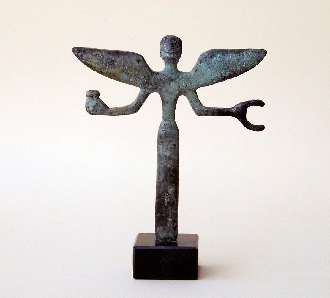 Bronze Statue of Victory, Nike Greek Goddess of Triumph