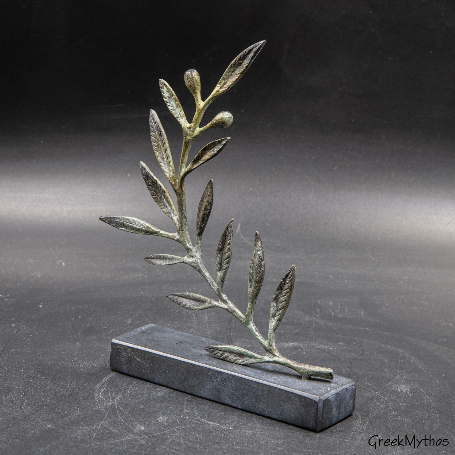 Olive Tree Bronze Branch Sculpture Ancient Greece Goddess - Etsy UK