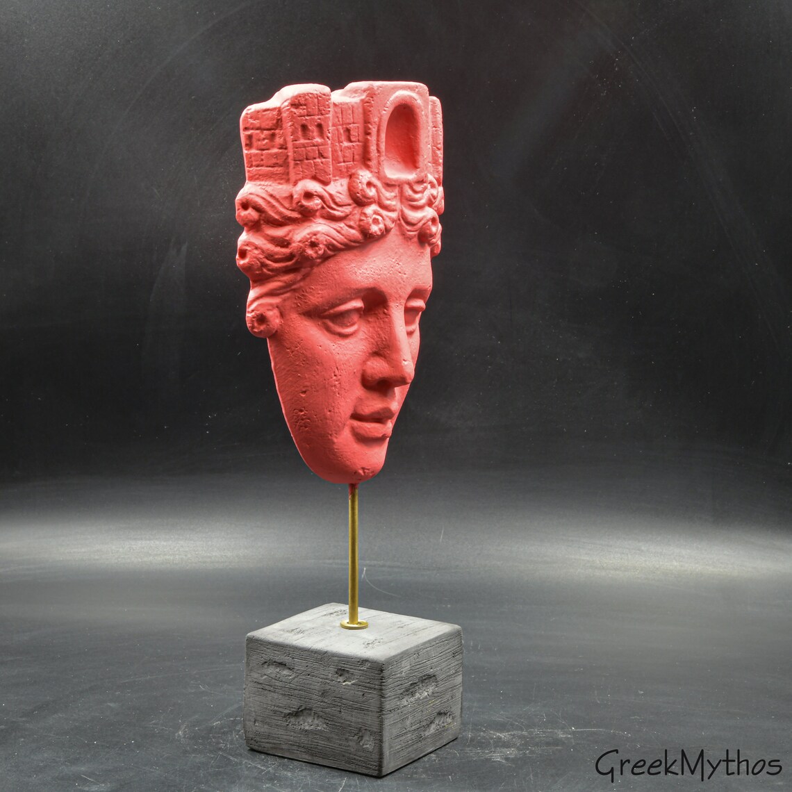 Greek Goddess of Success Fortune and Luck, Greek Mythology Mask of ...