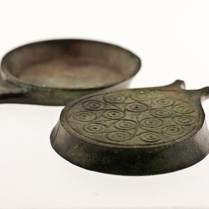 Ancient Greek Cycladic Frying Pan Bronze Small Vessel Museum - Etsy