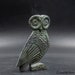 Greek Bronze Owl Art Sculpture, Bird of Wisdom Goddess Athena Symbol ...