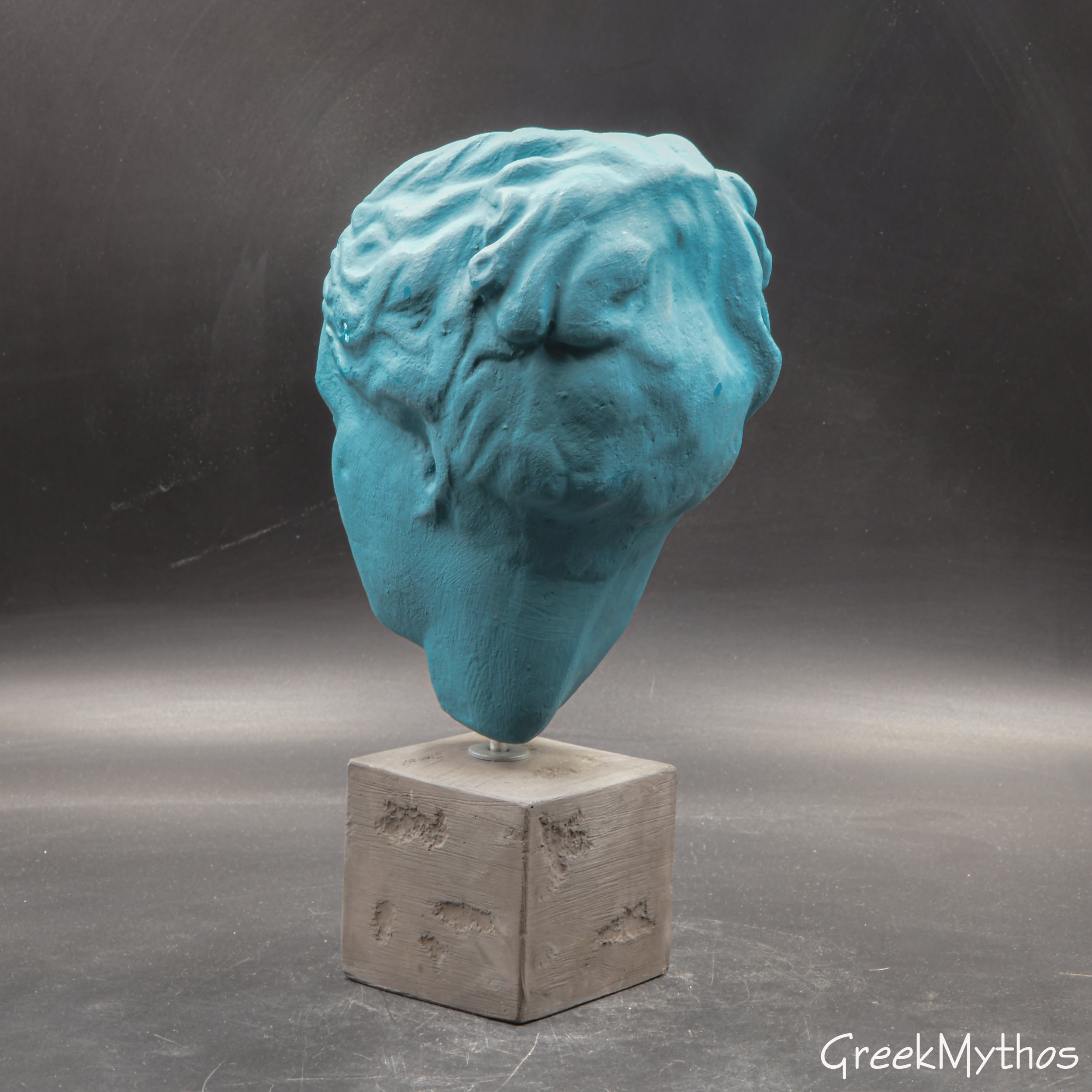 Greek Goddess of Good Health Large Statue, Goddess Hygeia Head, Greek ...