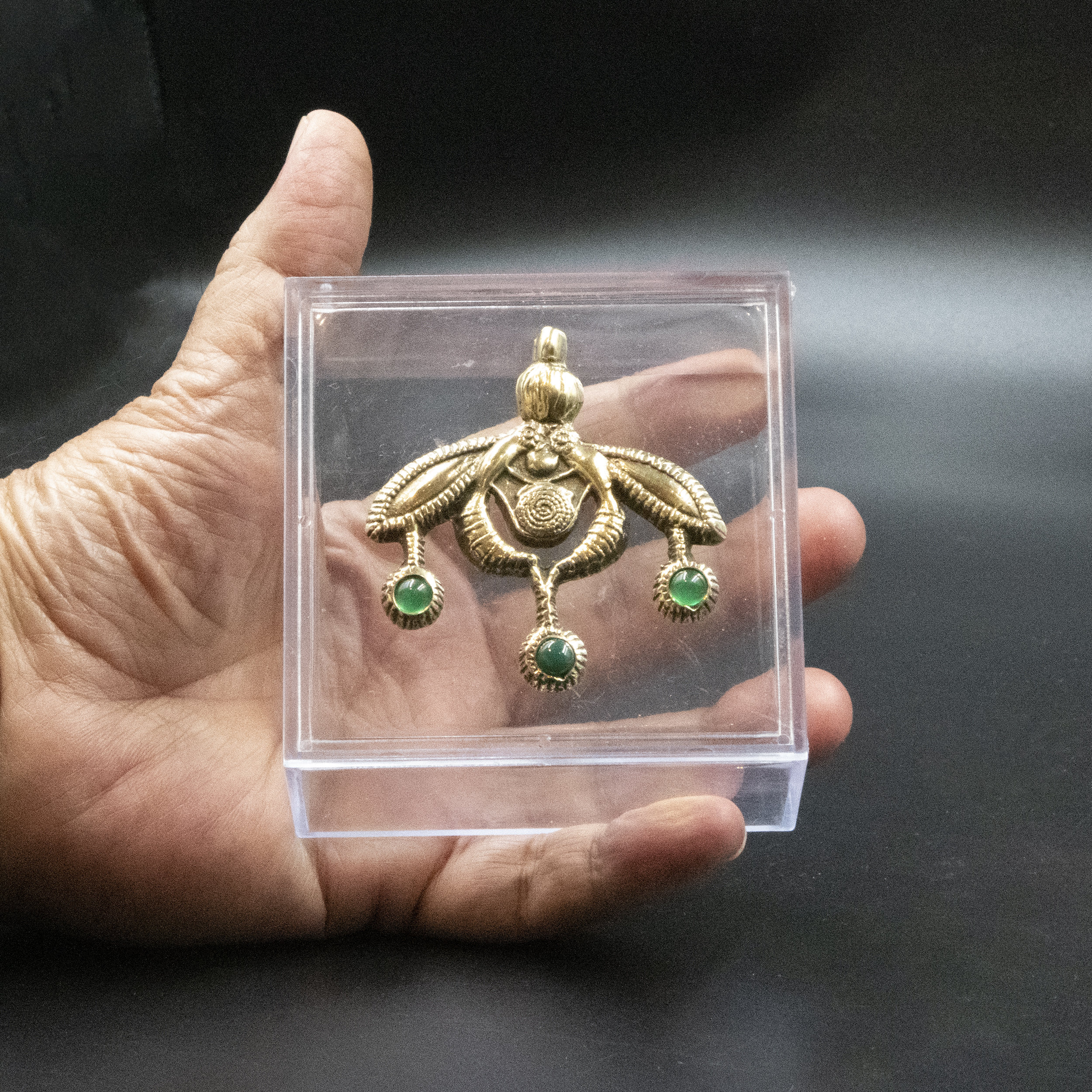 Ancient Greek Minoan Cretan Box, Transparent Perspex Jewelry Box with ...