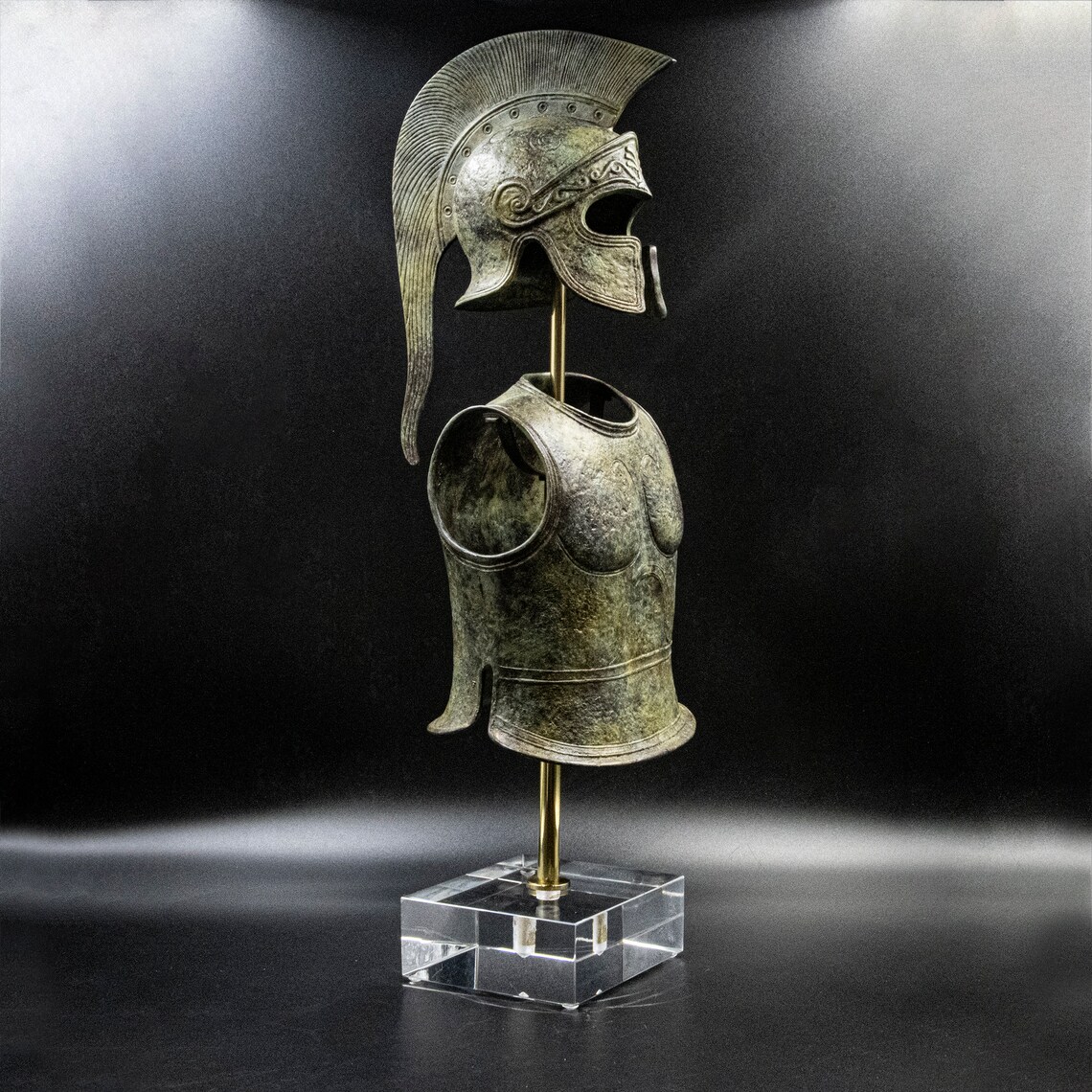 Spartan Warrior Bronze Armor Sculptured Panoply Ancient Greek - Etsy