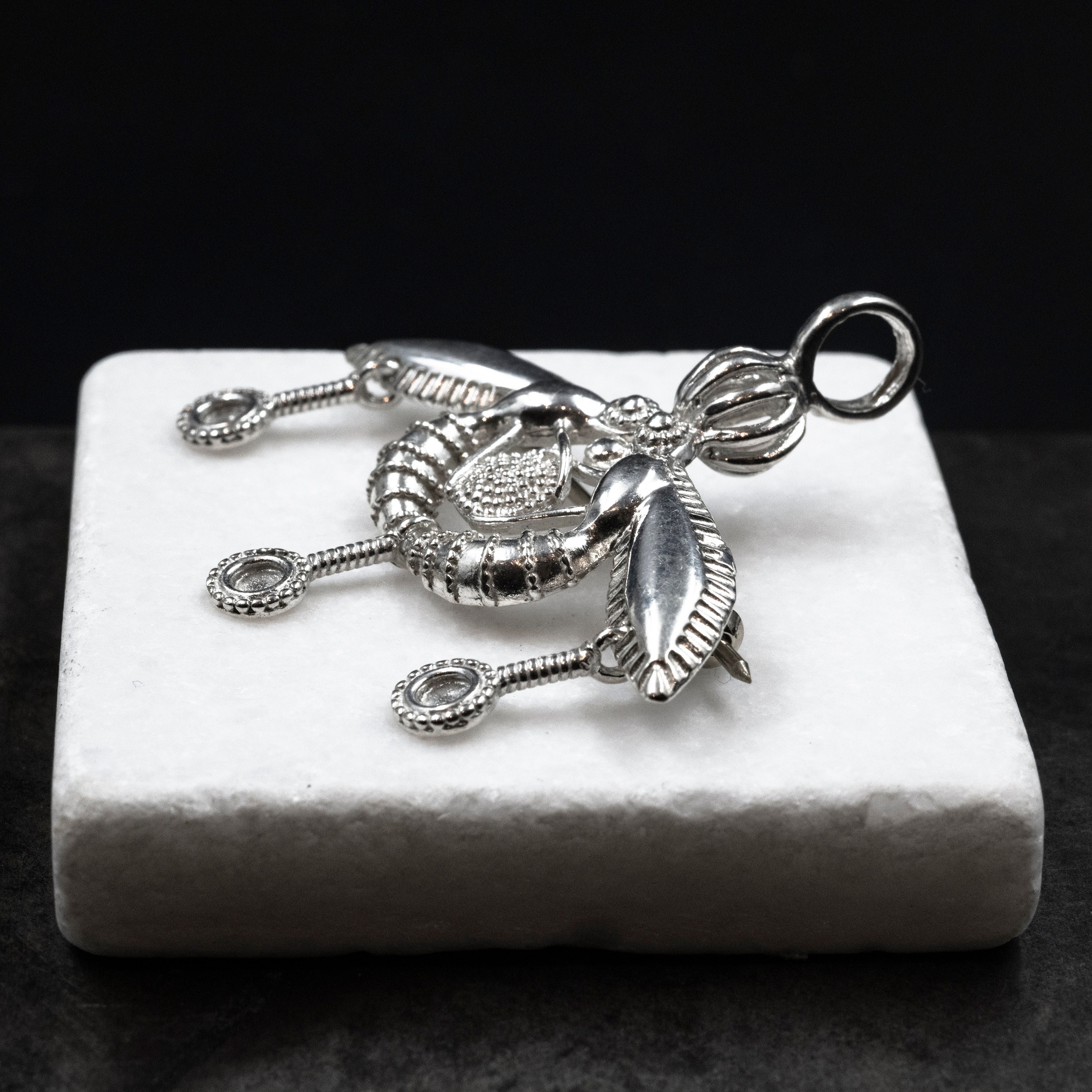 Minoan Bees Sterling Silver Brooch, Ancient Greek Museum Replica ...