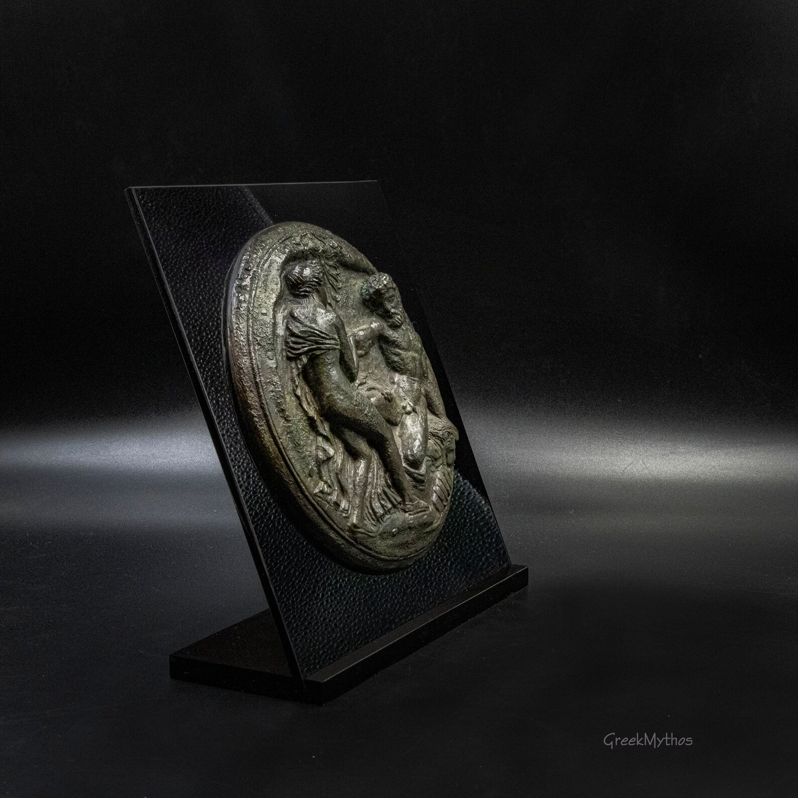 Hercules and Nymph Ancient Greece Relief Sculpture Plaque | Etsy